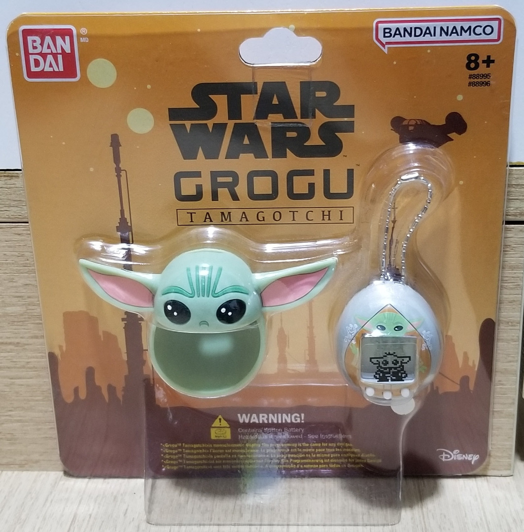 現貨 全新未開封 Bandai 他媽哥池 Tamagotchi 星球大戰系列 Star Wars Series 尤達 灰色連膠套 Grogu ...