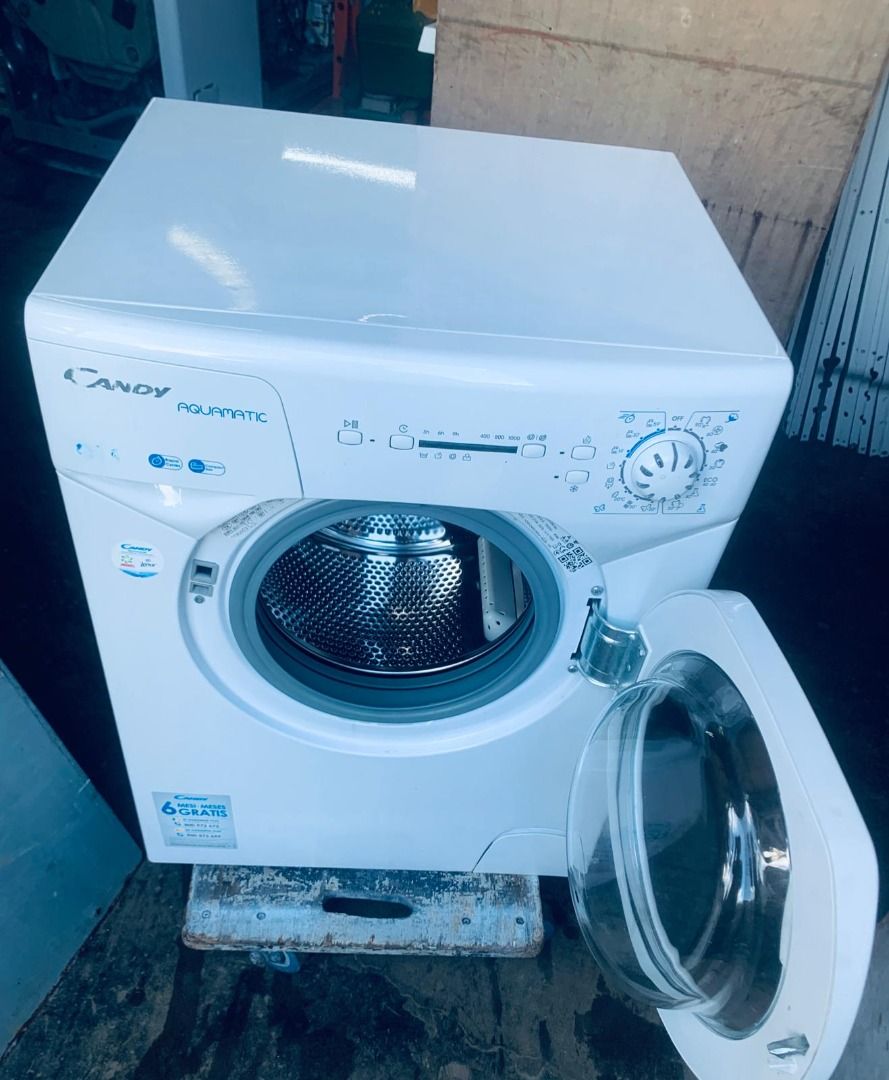 迷你洗衣機 Candy (4kg, 1000轉/分鐘) AQUA104LE/2-S 4公斤1000轉 前置式 #二手電器 #清倉大減價 #最 ...