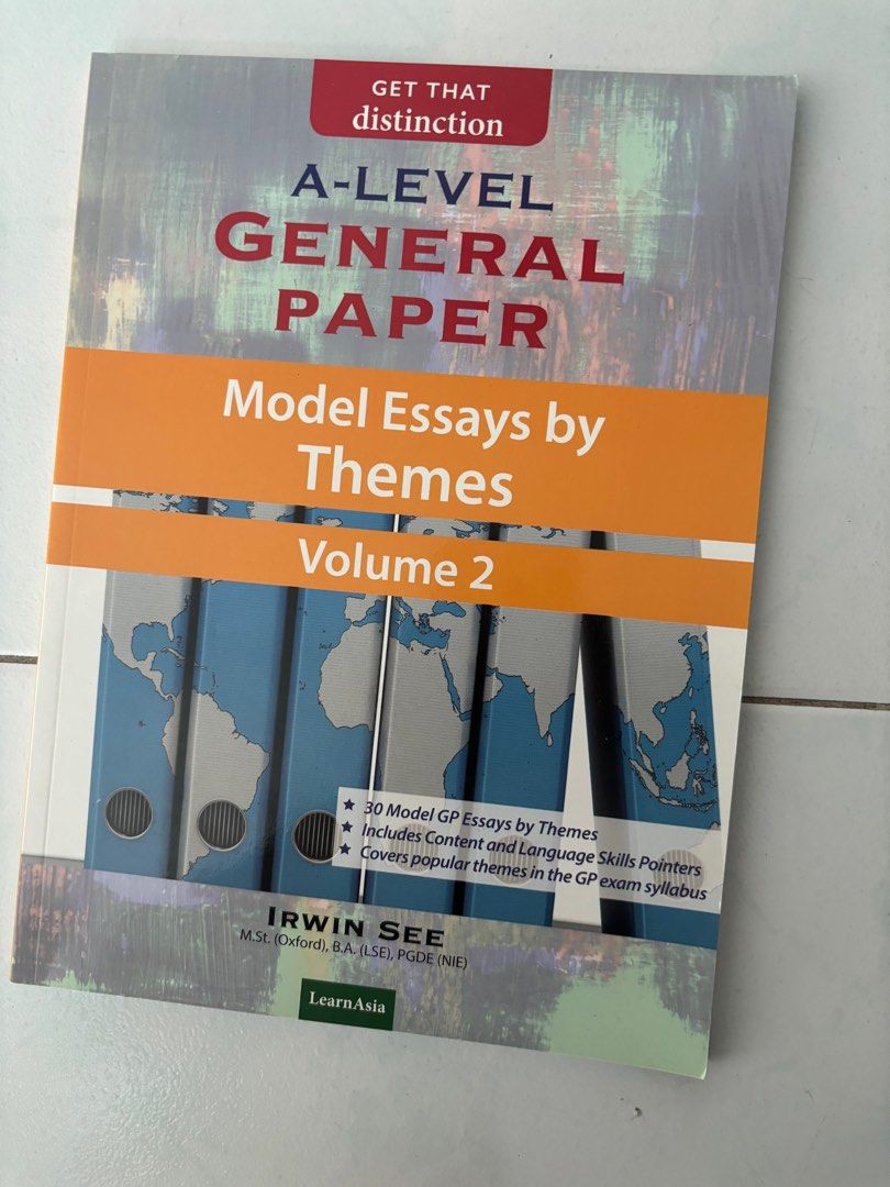 A level General Paper Model Essay by theme, Hobbies & Toys, Books ...