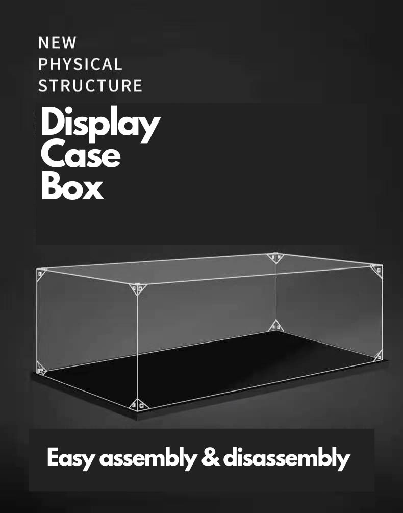 Acrylic Display Case Box with background 10298 Build - Vespa 125 (Only ...