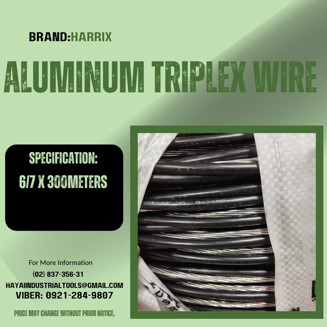 Aluminum Triplex Wire, Commercial & Industrial, Industrial Equipment on ...