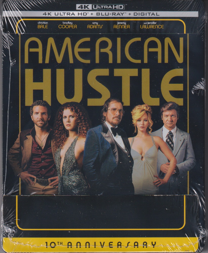 American Hustle Steelbook 4K (10th Anniversary Edition) Blu ray Bluray ...