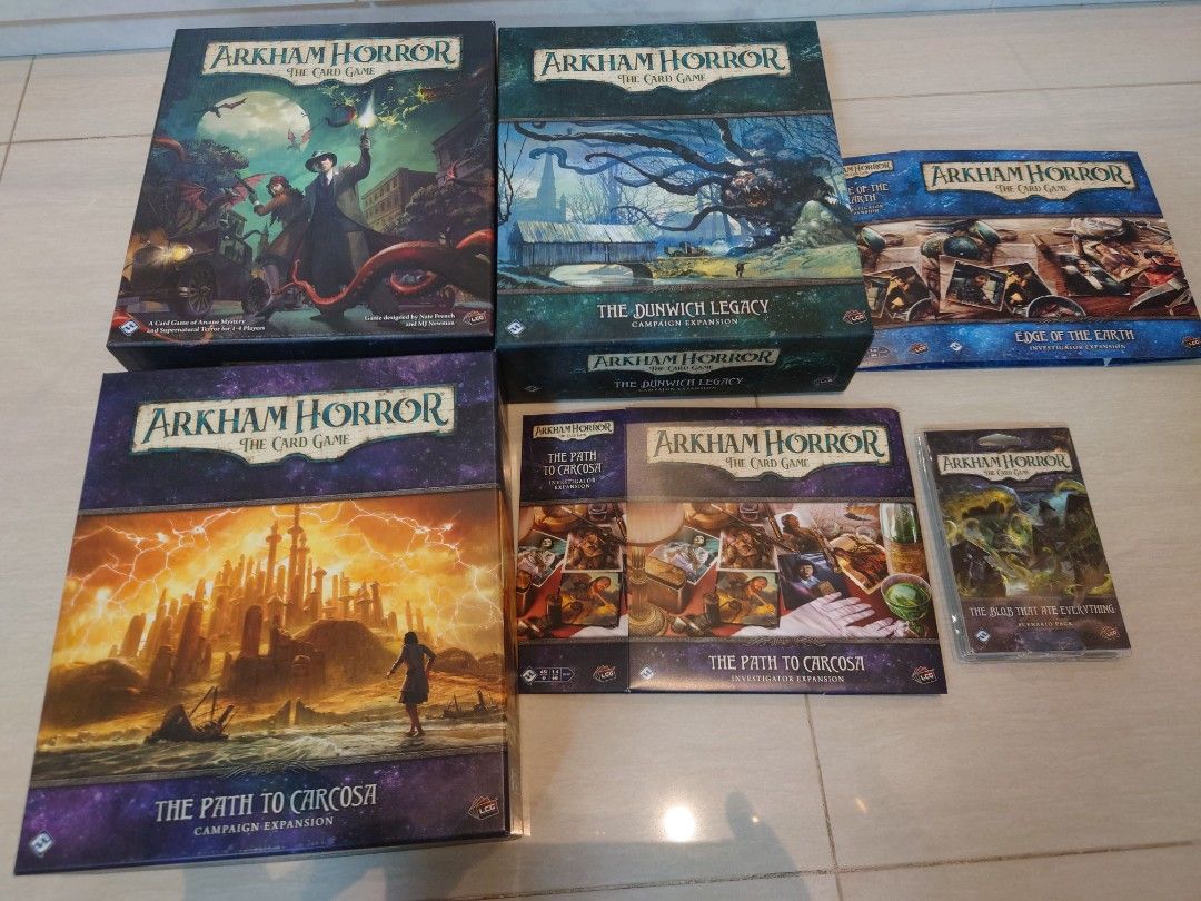 Arkham horror the deck building card game board game RPG path of ...