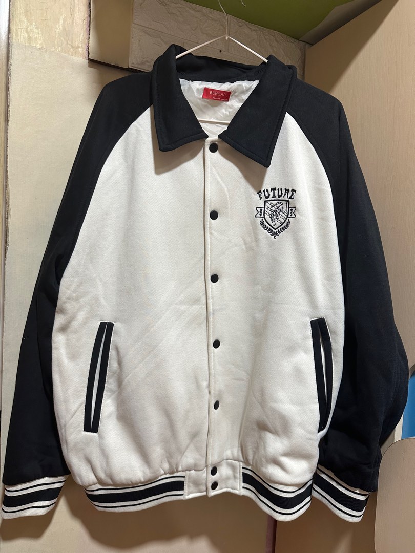BENCH VARSITY JACKET, Men's Fashion, Coats, Jackets and Outerwear on ...