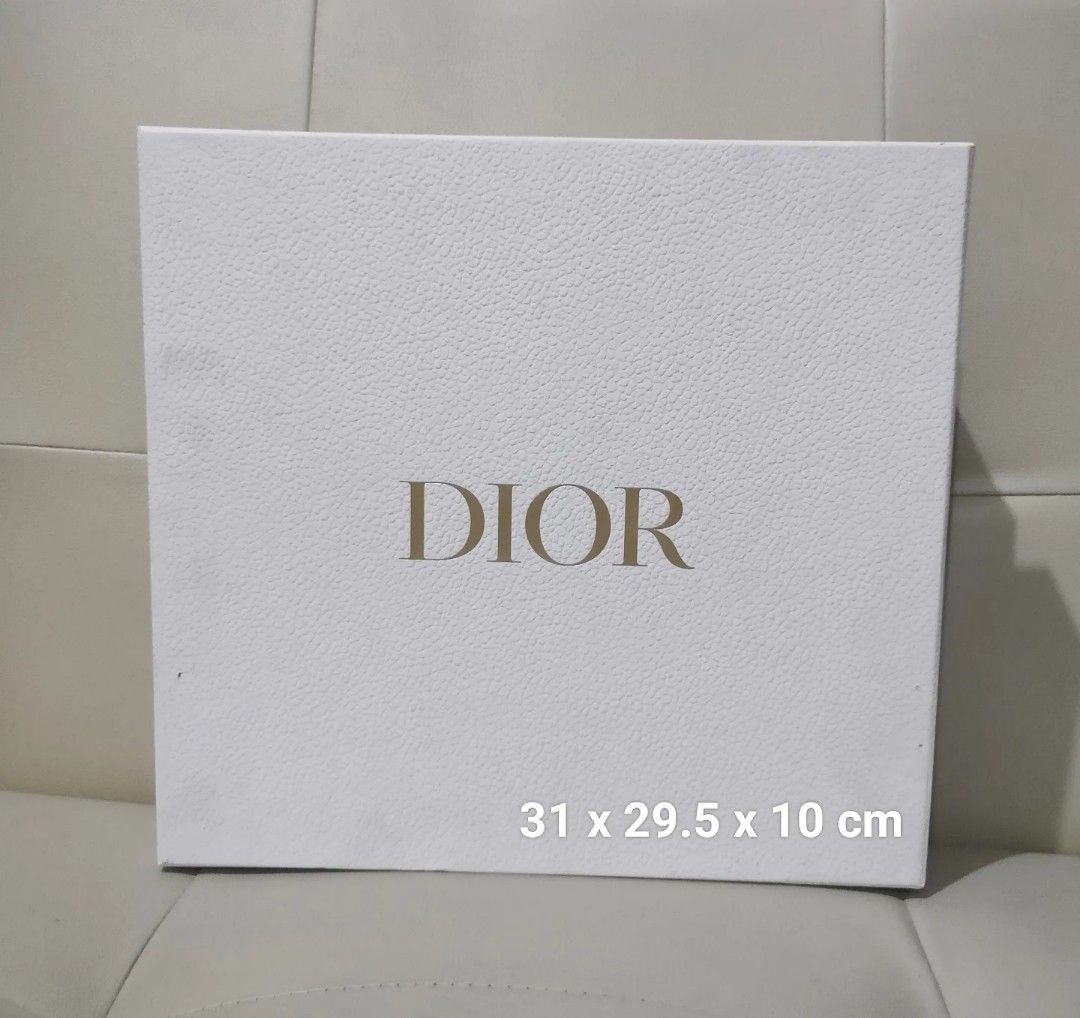 box dior bag authentic / kotak tas dior asli / tissue paper dior, Serba ...
