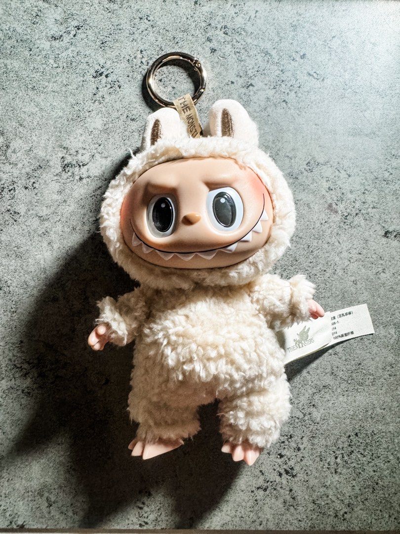 brand new LABUBU macaron in Soy Milk, Hobbies & Toys, Toys & Games on ...