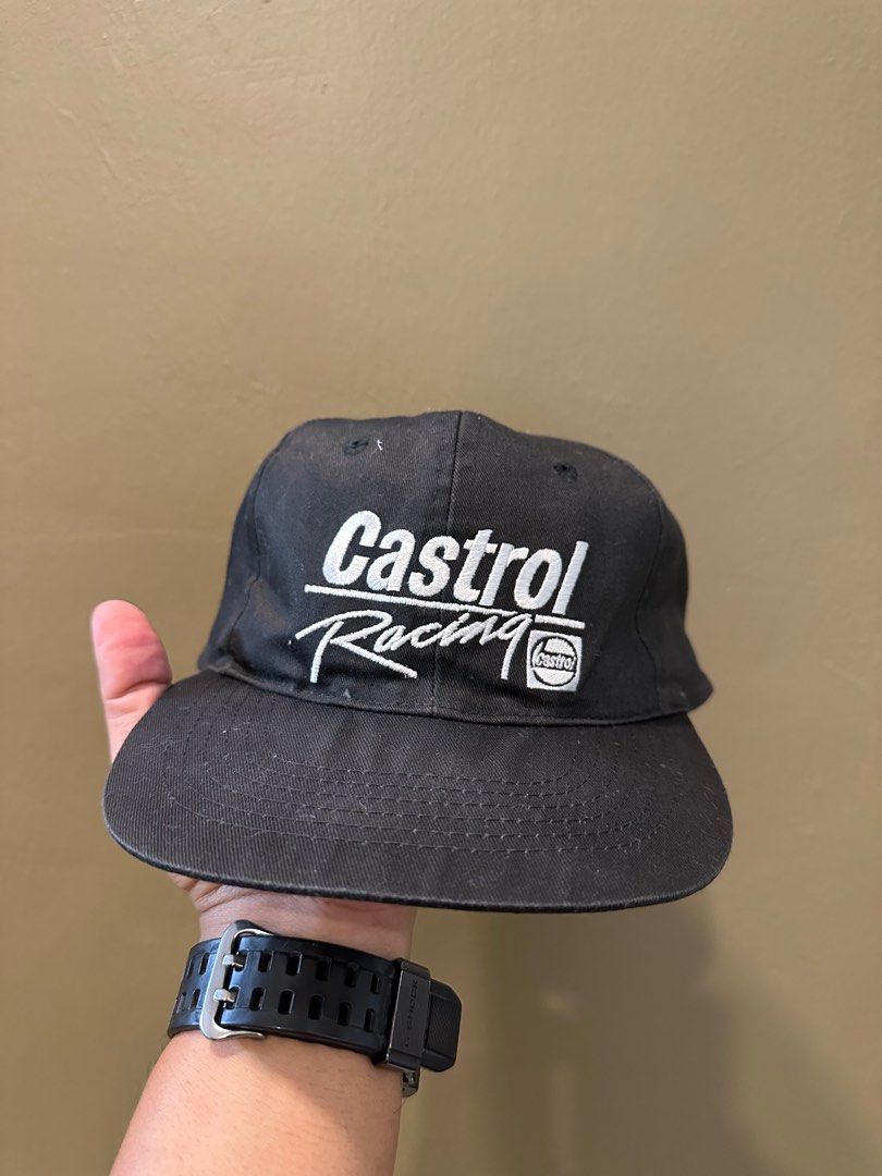 Castrol racing snapback, Men's Fashion, Watches & Accessories, Cap & Hats on Carousell