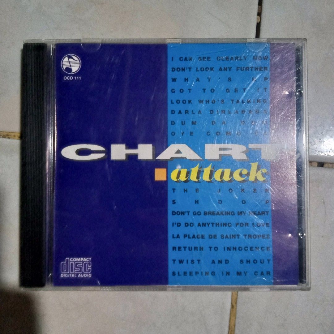CD Chart Attack, Musik & Media, CD, DVD & Lainnya di Carousell
