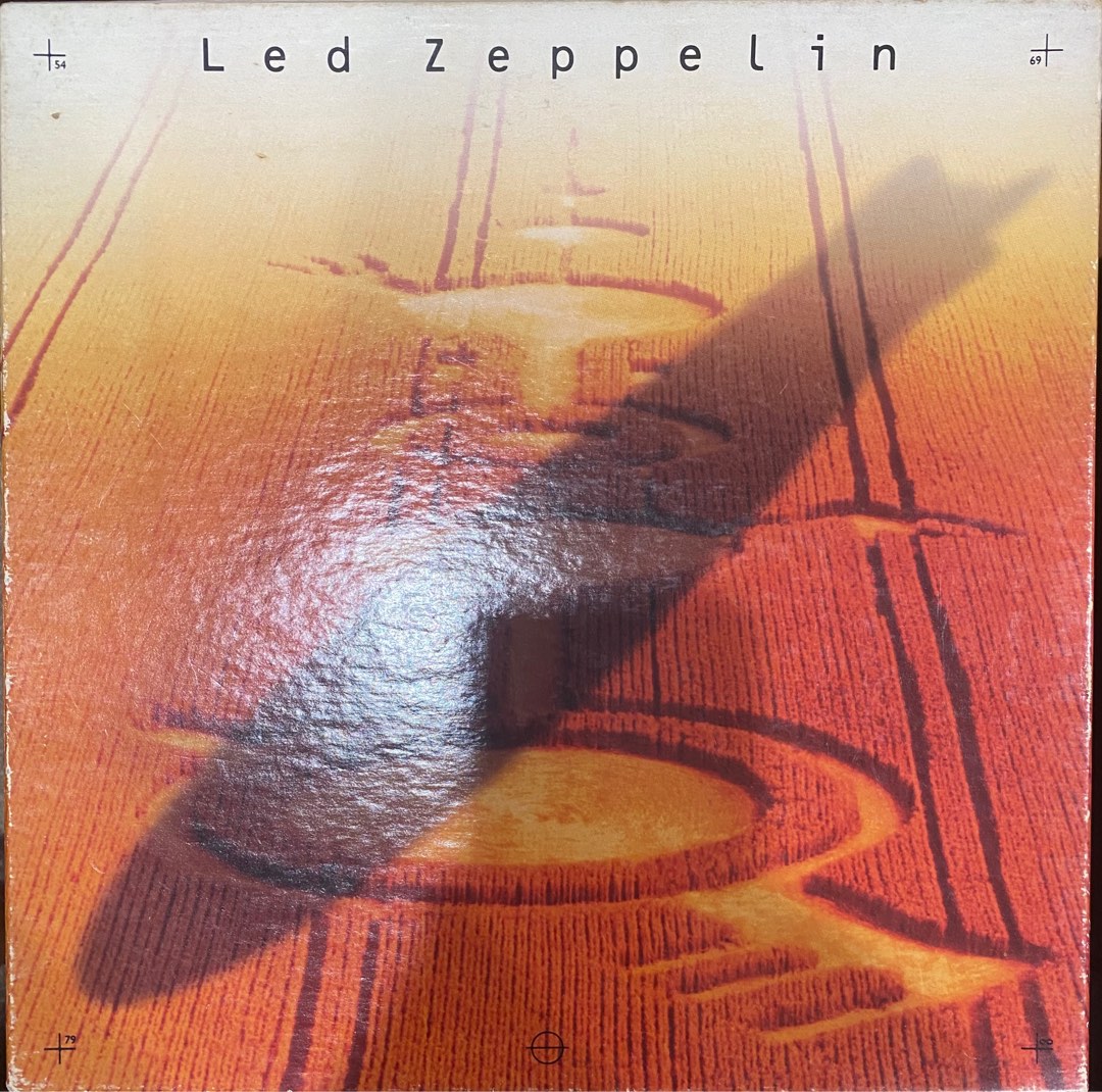 CD: rock - BOX SET Led Zeppelin- 4CD Box Set 1990 - 1st issue square ...