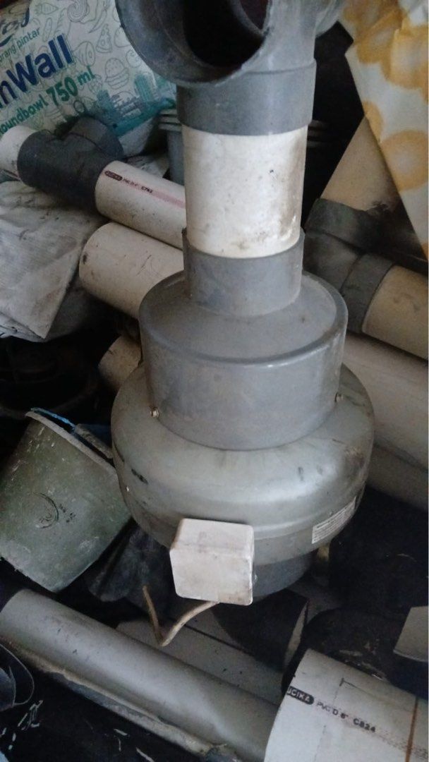 Centrifugal duct inline fan 8 blower hisap dorong udara asap CDI200 ...