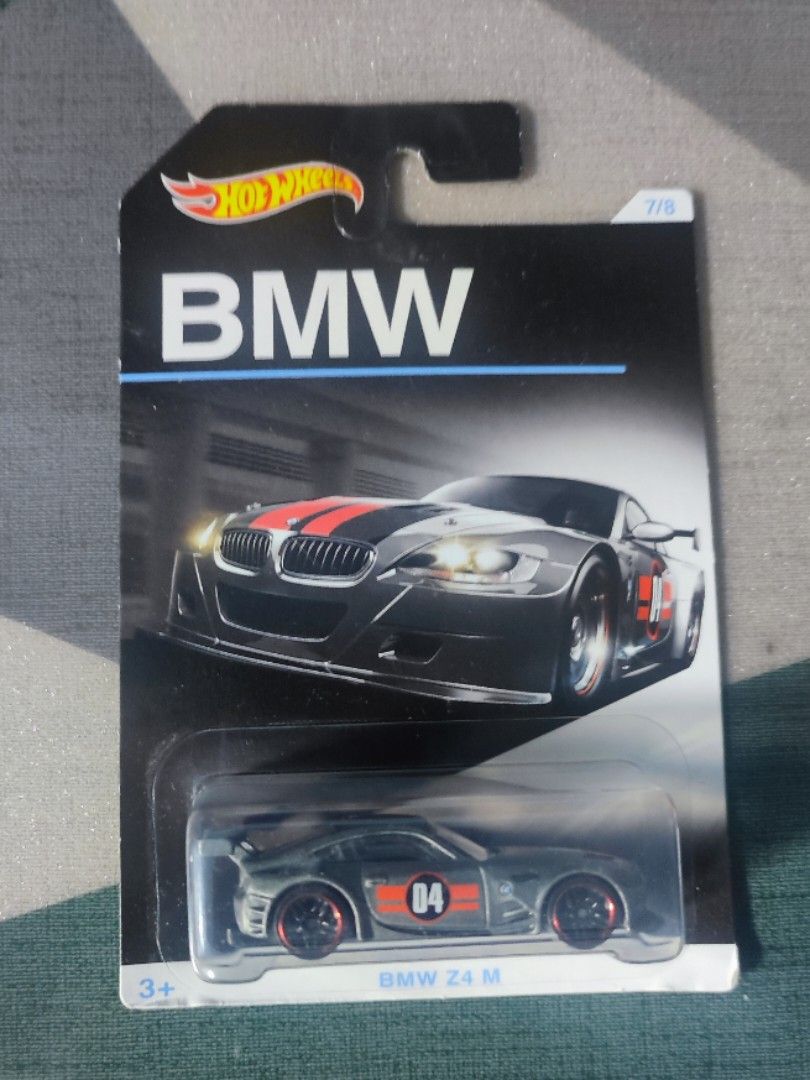 HOT WHEELS EXCLUSIVE BMW SERIES BMW z4 m 7/8 walmart, Hobbies & Toys ...