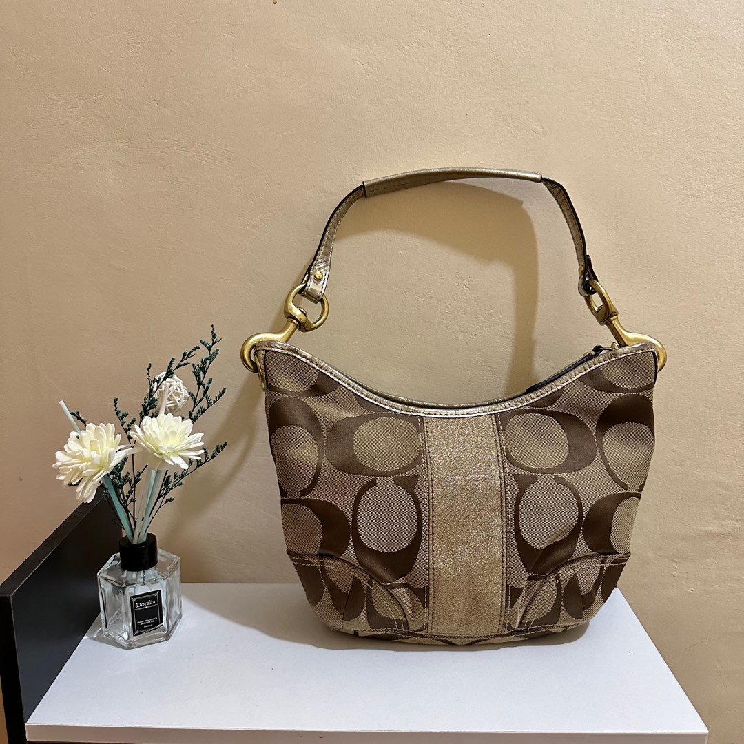 Coach Half Moon Shoulder Bag, Luxury, Bags & Wallets on Carousell