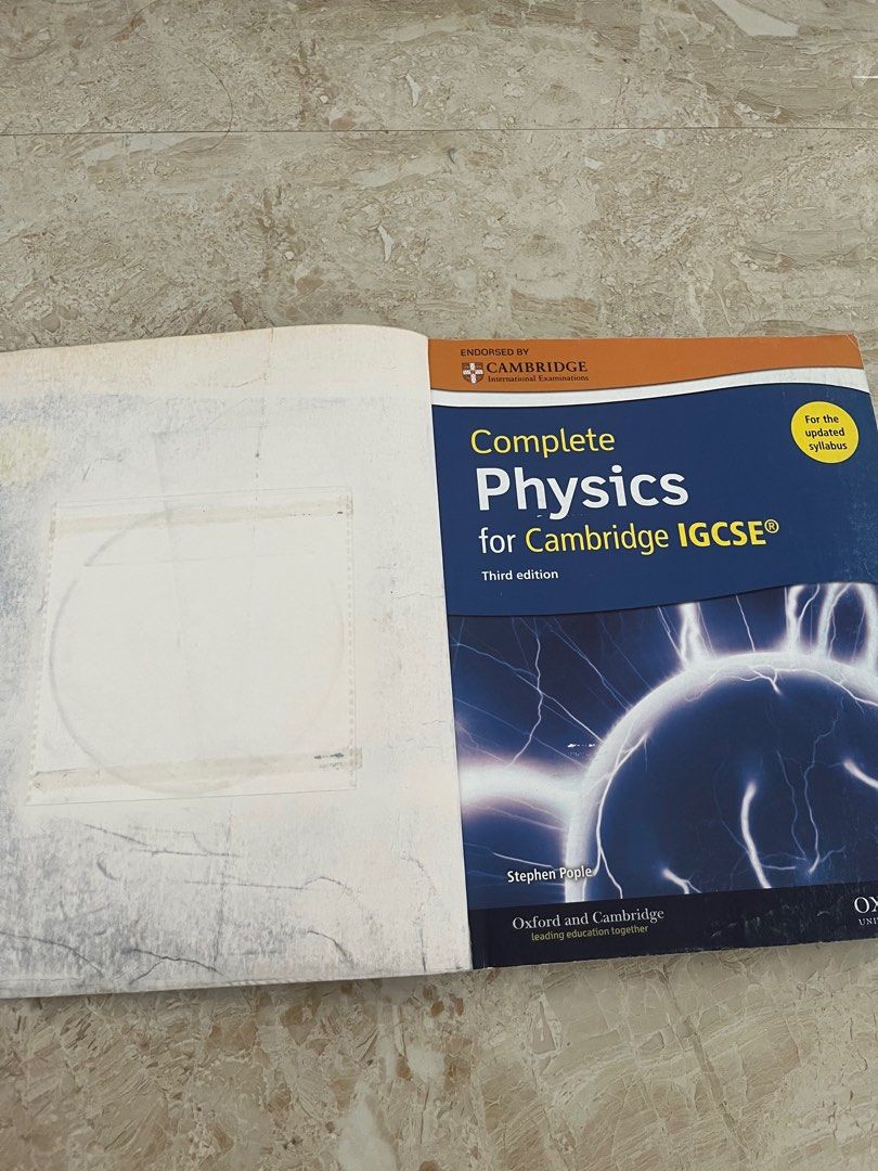 Complete Physics for Cambridge IGCSE Third Edition, Buku & Alat Tulis, Buku di Carousell