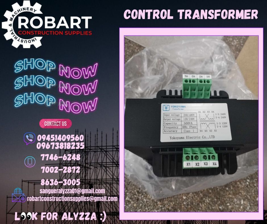 control transformer/yokohama, Commercial & Industrial, Construction ...
