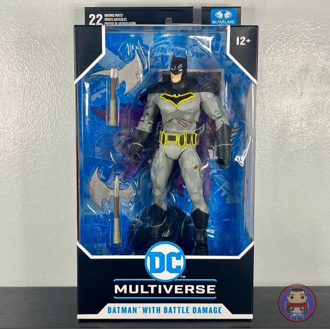 DC Multiverse Batman with Battle Damage (Dark Knights: Heavy Metal ...