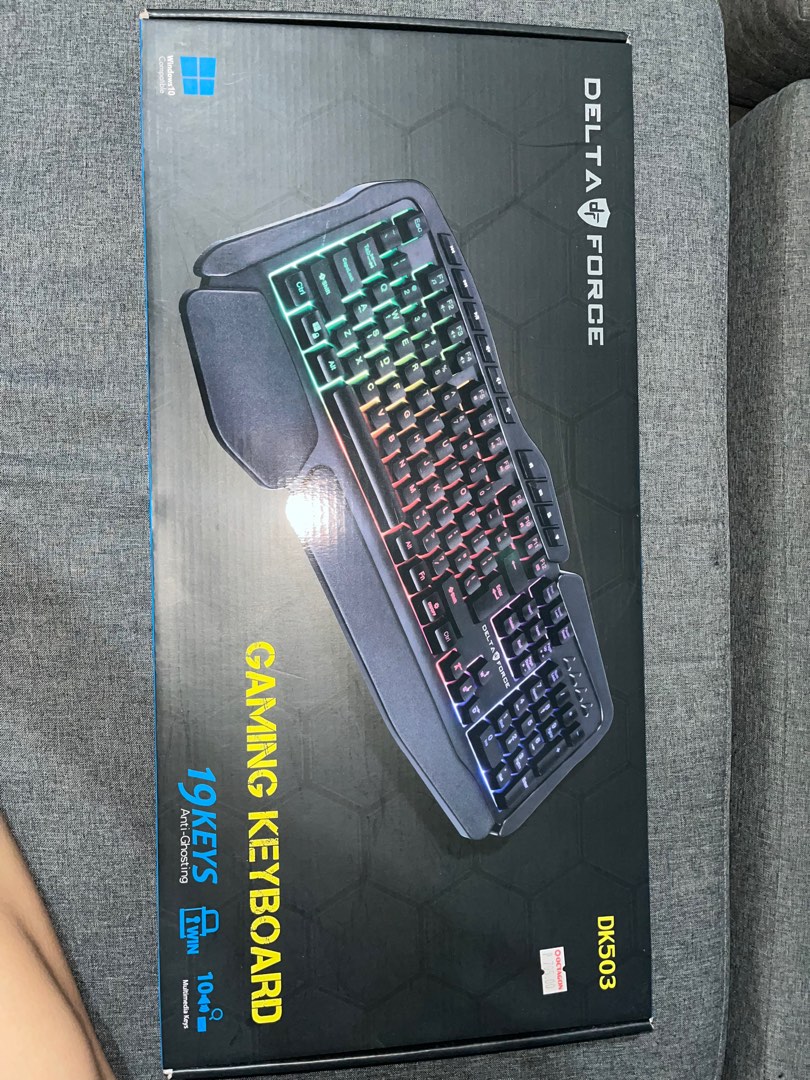 DELTA FORCE GAMING KEYBOARD, Computers & Tech, Parts & Accessories ...