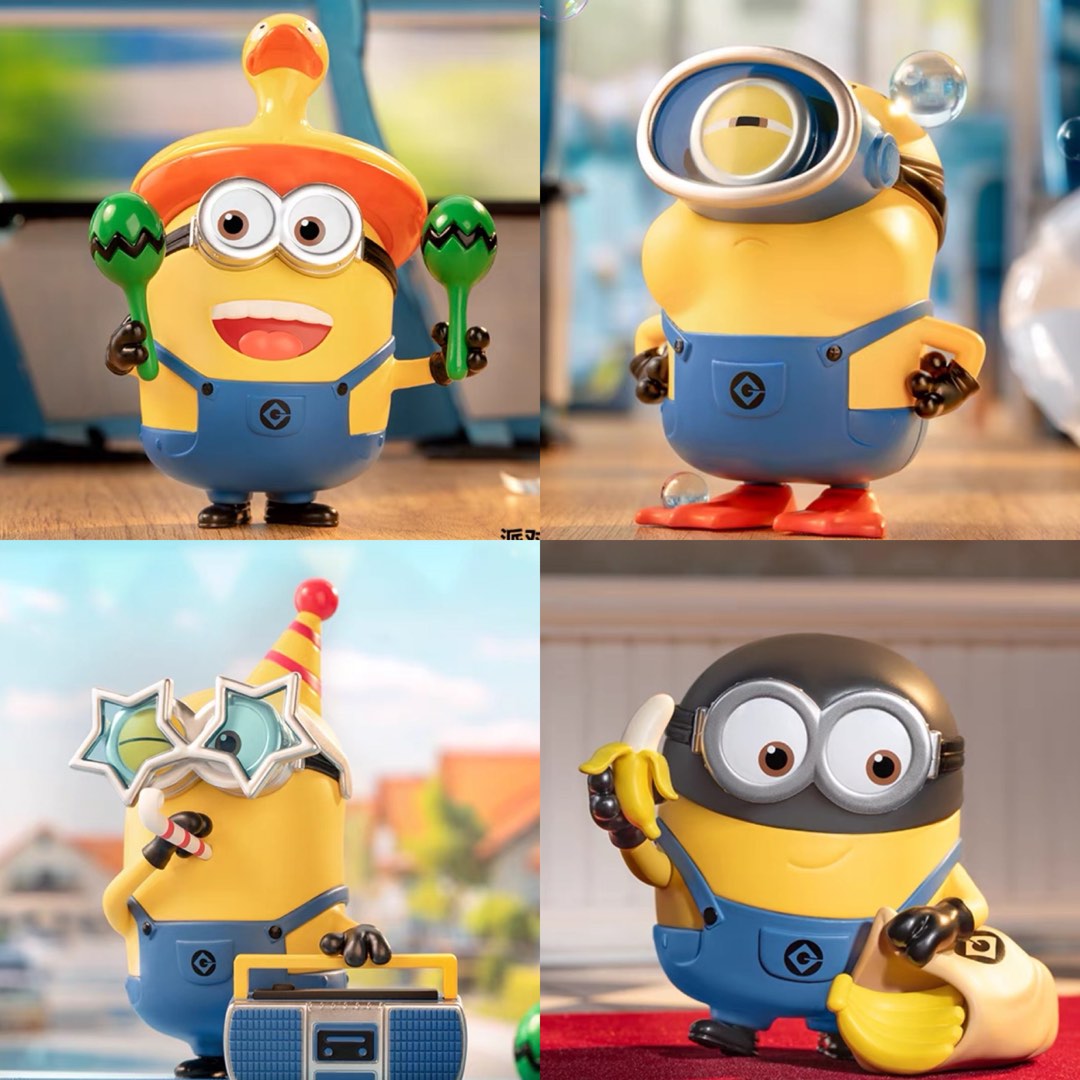 DESPICABLE ME 4 POPMART / FULL SET / SINGLE BLIND BOX / ABLE TO CHOOSE ...