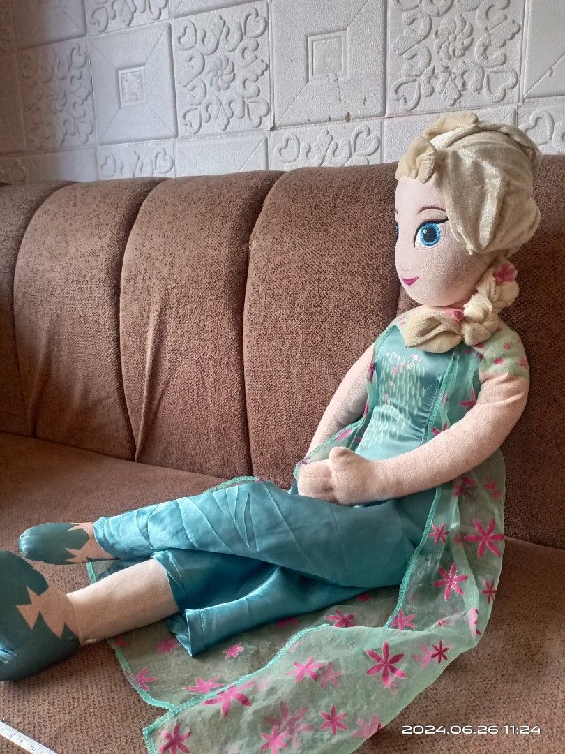 Disney Elsa Frozen Summer Edition 70cm long Doll, Everything Else, Others on Carousell