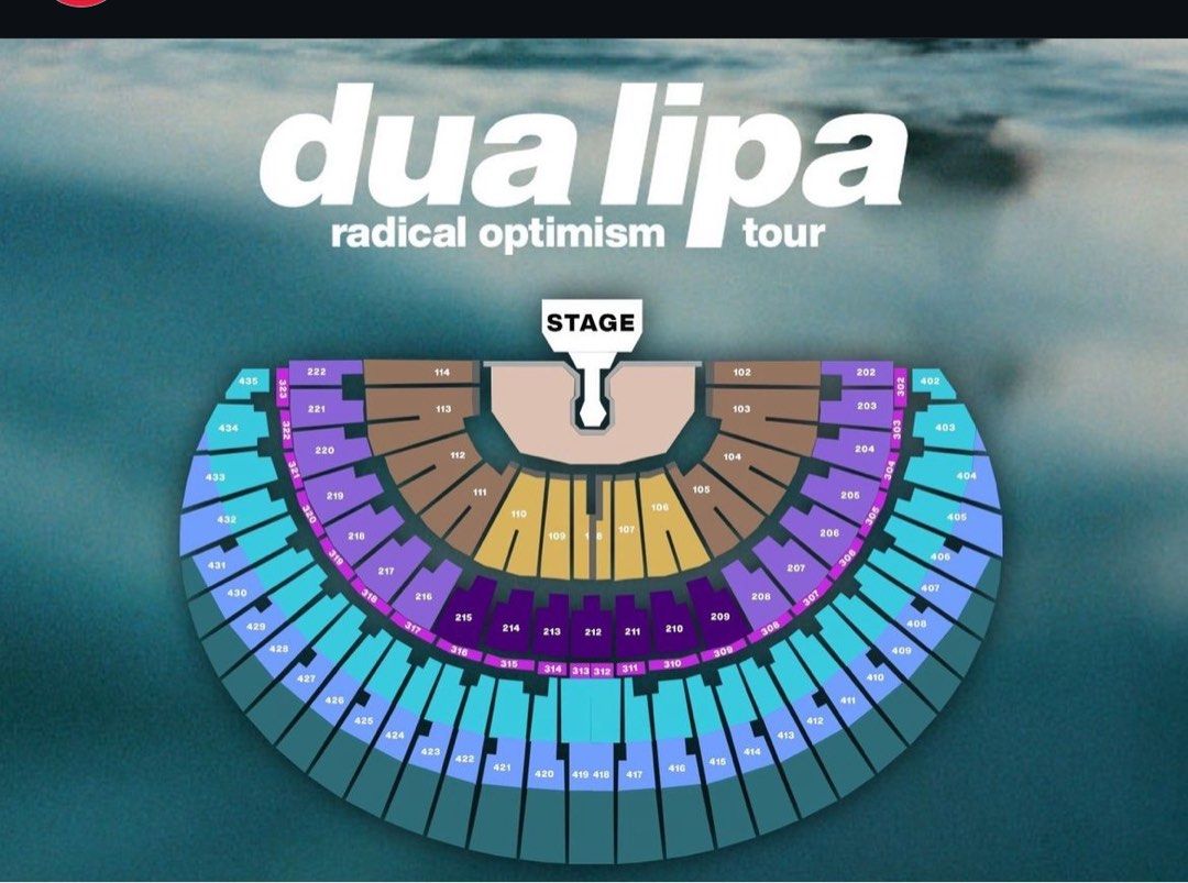 DUA LIPA RADICAL OPTIMISM TOUR LBB, Tickets & Vouchers, Event Tickets ...