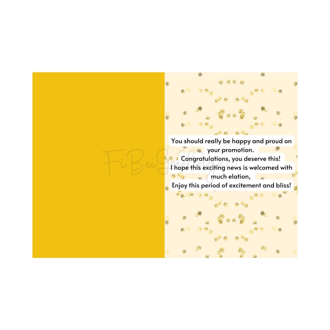 FiBei Greetings Congratulation Card - Title: Happy And Proud, Hobbies ...