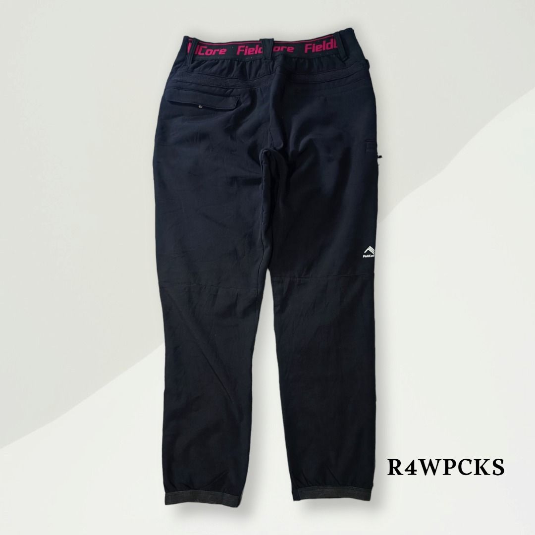 FIELD CORE BLACK CARGO TACTICAL UTILITY FLEECE LINED WATER REPELLENT ...