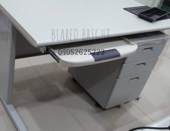 Freestanding Table * Light gray - Office furniture * Office Partition ...