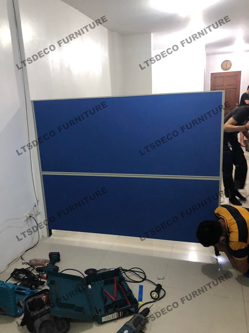 FULL FABRIC PANEL PARTITION | OFFICE PARTITION | OFFICE FURNITURE ...