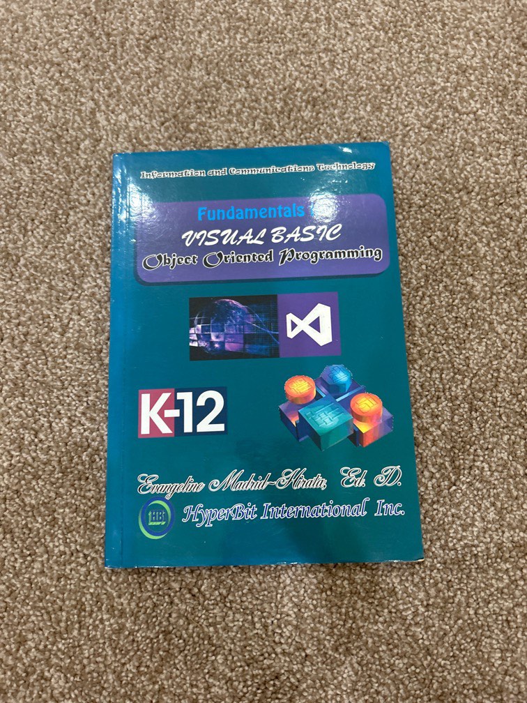Fundamentals In Visual Basic Object Oriented Programming K 12 Hobbies And Toys Books And Magazines