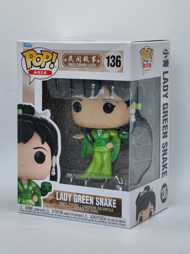 Funko POP Chinese Storybook Classic Lady Green Snake, Hobbies & Toys ...