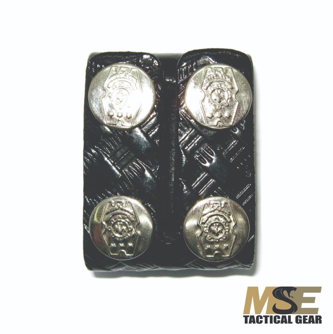 Genuine Jordan Leather Double Belt Clip w/ PNP logo Button, Sports ...