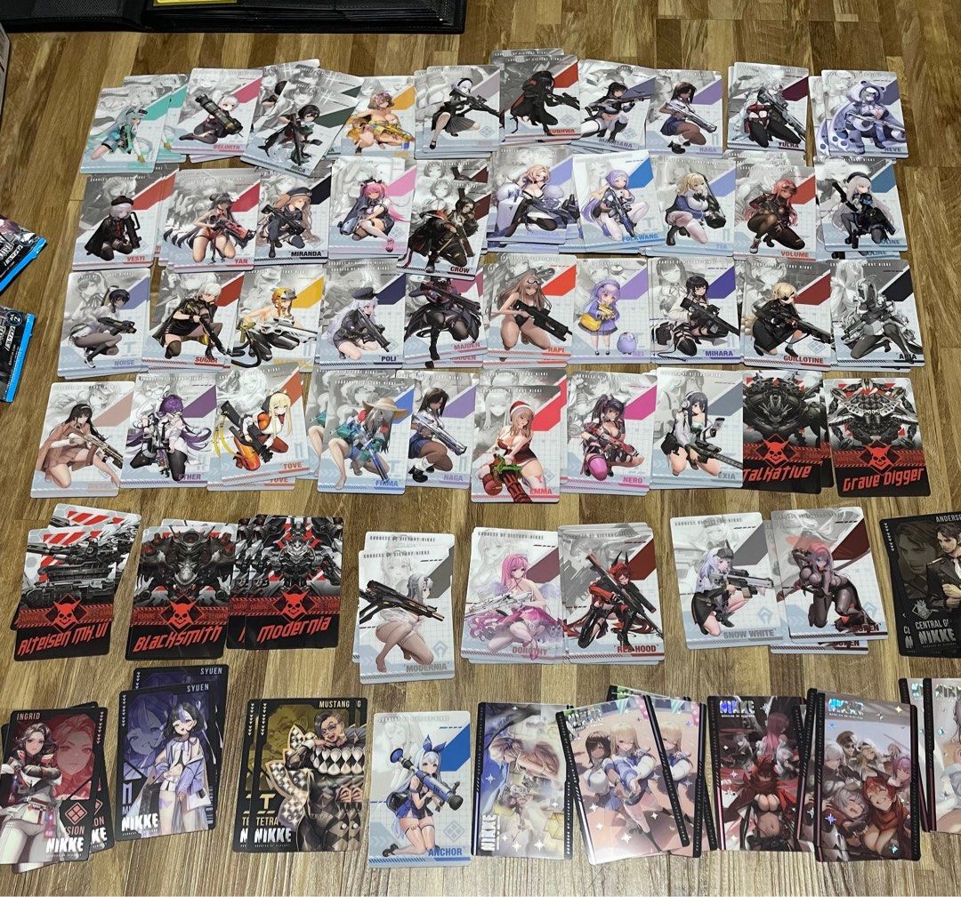 Goddess of Victory: Nikke Gun Girl Metal Card Collection Vol.2, Hobbies & Toys, Memorabilia ...