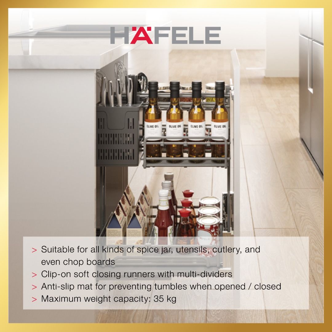 HAFELE Base Cabinets-Omero Multi, Furniture & Home Living, Furniture ...