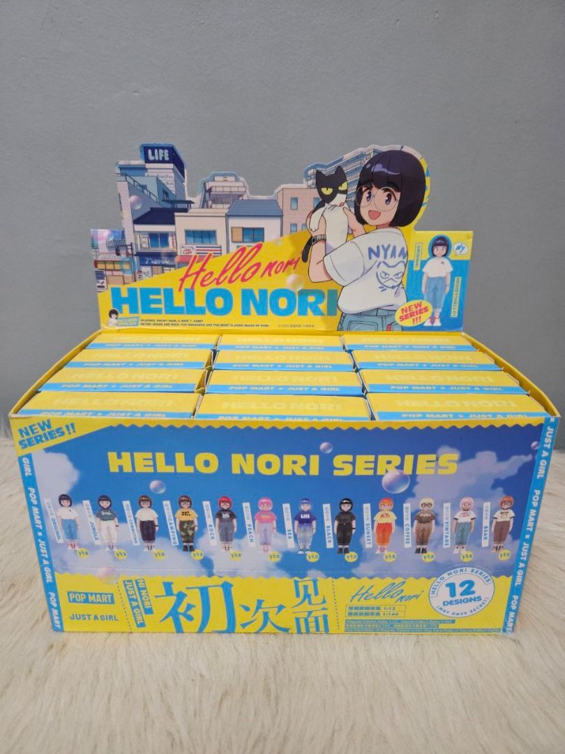Hello Nori Popmart Collectible Figurine, Hobbies & Toys, Toys & Games ...