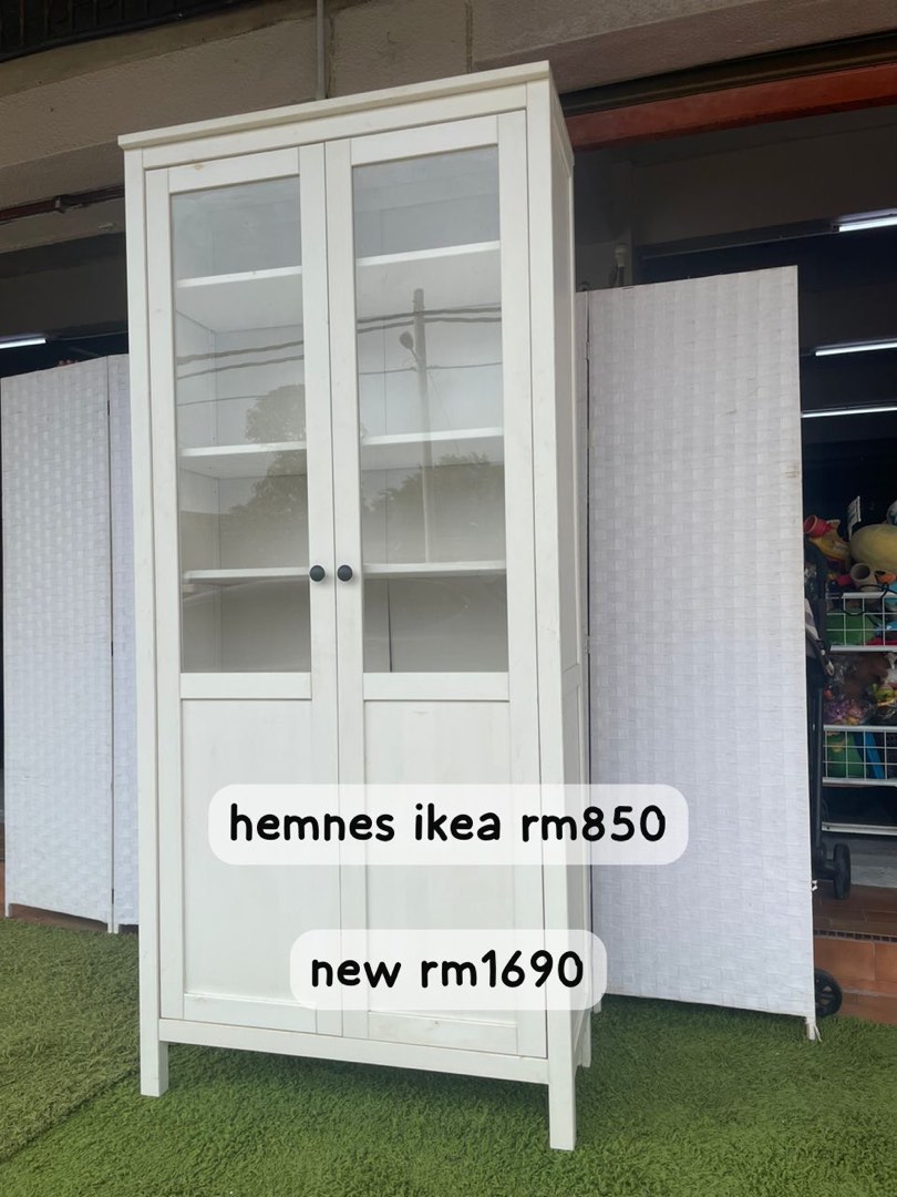 Hemnes ikea display ( batu pahat, Furniture & Home Living, Furniture ...