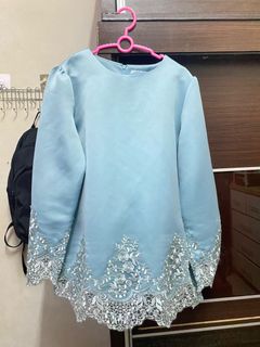 Hijabistahub grace kurung bride series champagne, Women's Fashion ...