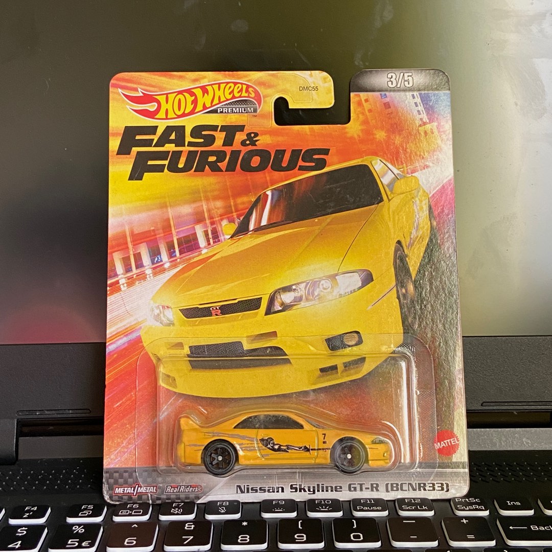 HOTWHEELS PREMIUM FNF R33, Hobbies & Toys, Toys & Games on Carousell