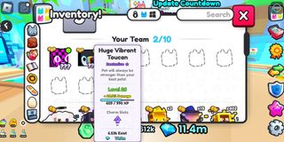 Pet simulator 99 Huge robber pug for only rm 5 !!, Video Gaming, Gaming ...