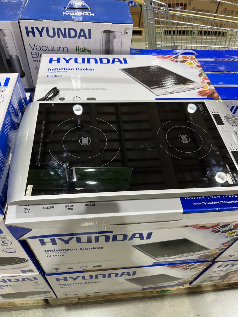 Hyundai Induction Cooker - 2 Burner, TV & Home Appliances, Kitchen ...