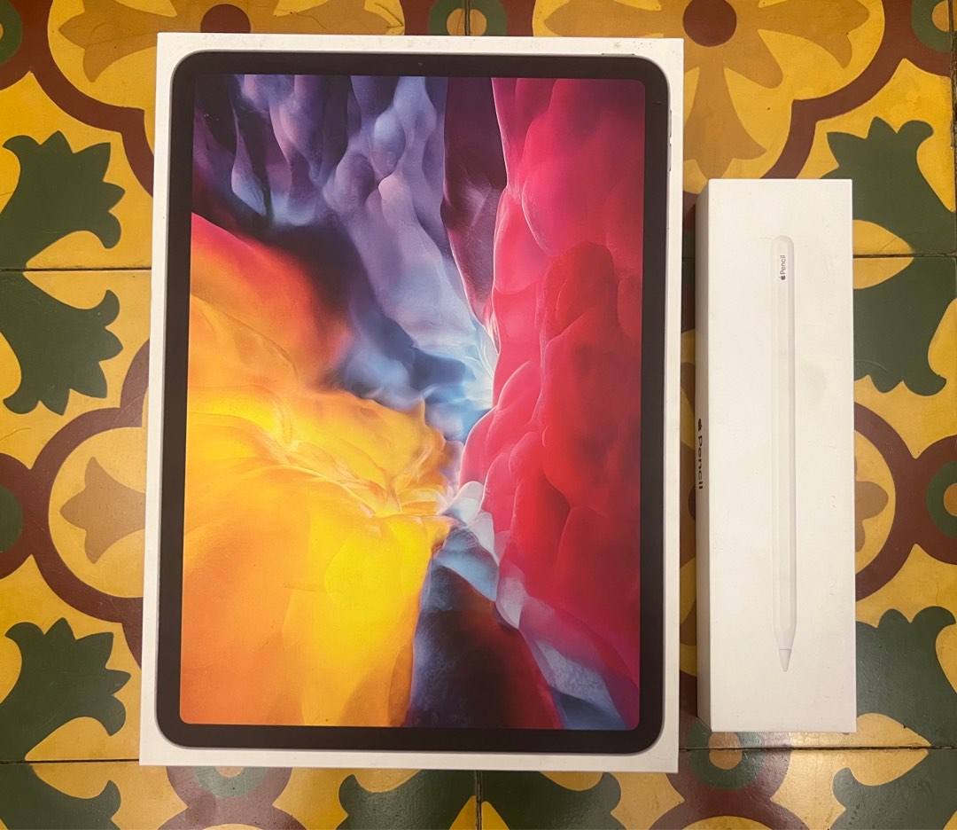 iPad Pro M1 2020 11 inch 128gb + Apple Pencil second gen, Mobile Phones ...
