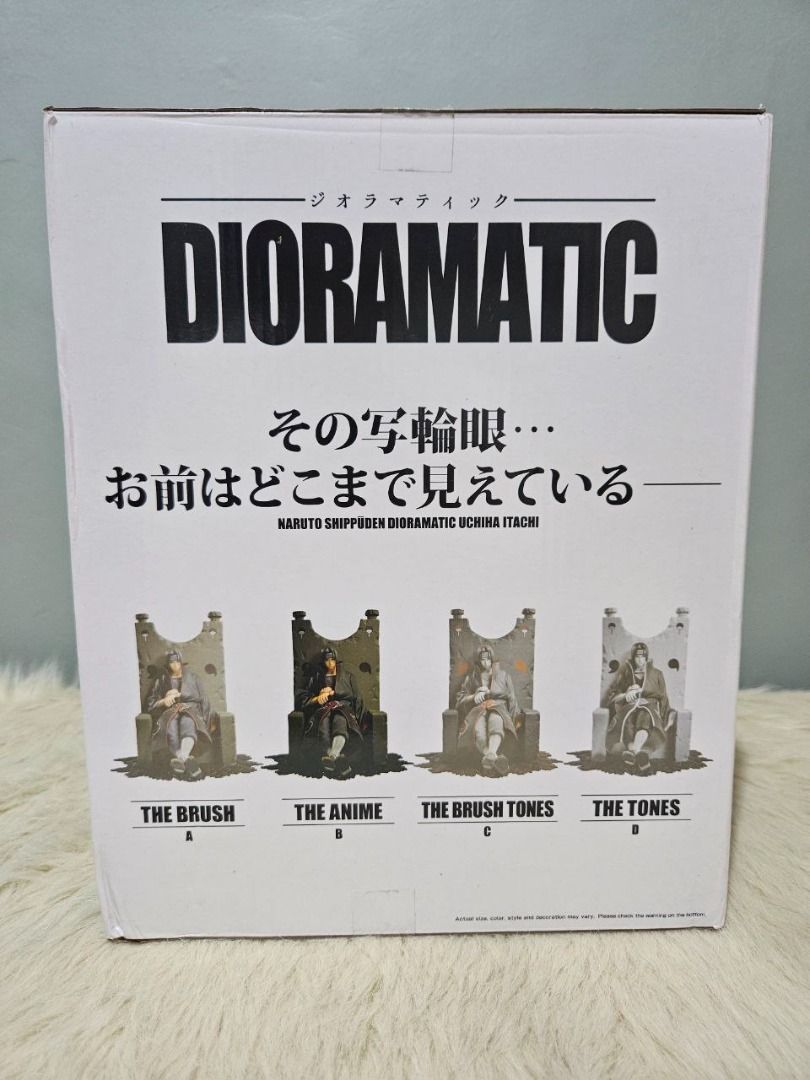 Itachi Uchiha Dioramatic Original Figurine, Hobbies & Toys, Toys ...
