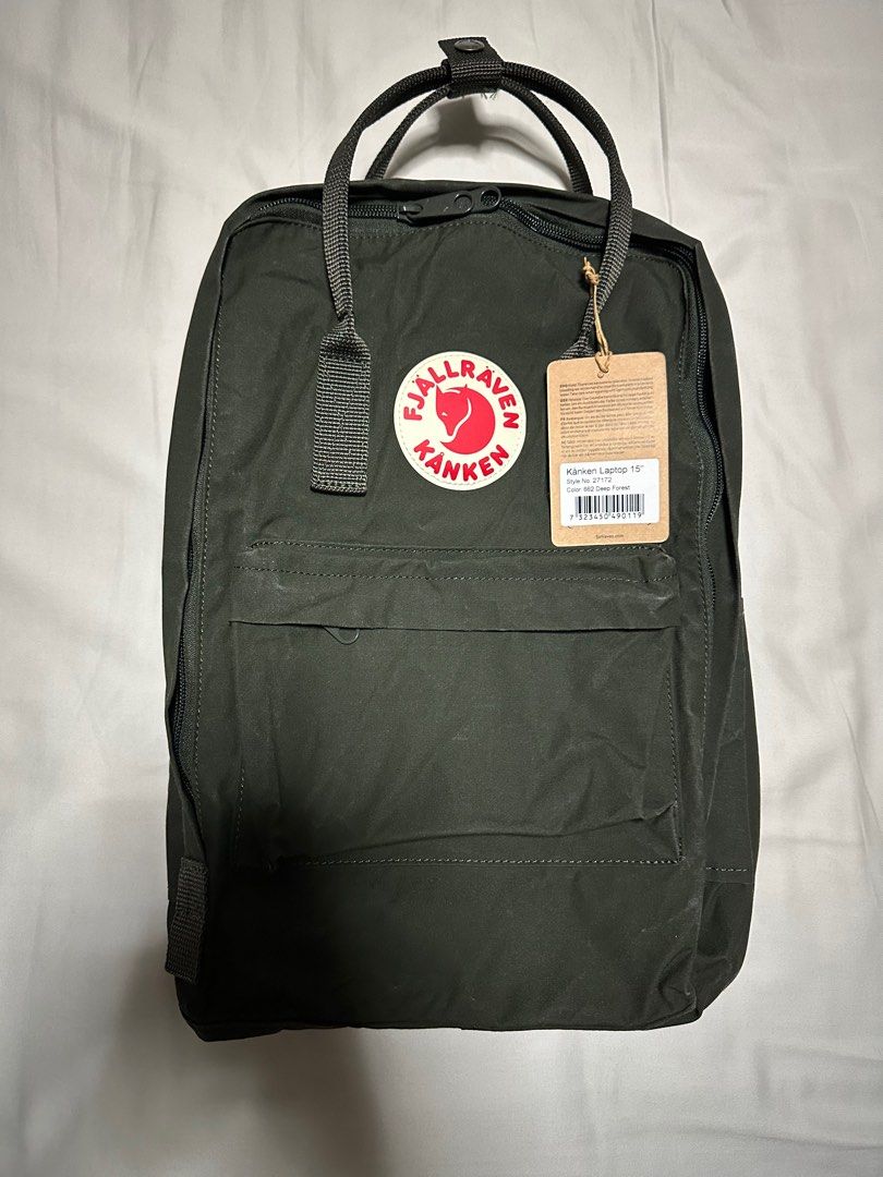Kanken Backpack 15 inch, Men's Fashion, Bags, Backpacks on Carousell