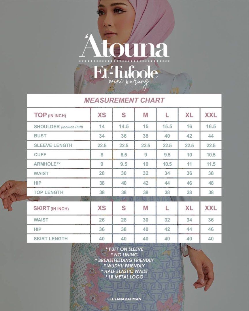 Leeyanarahman Atouna Tufoole, Women's Fashion, Muslimah Fashion, Baju ...