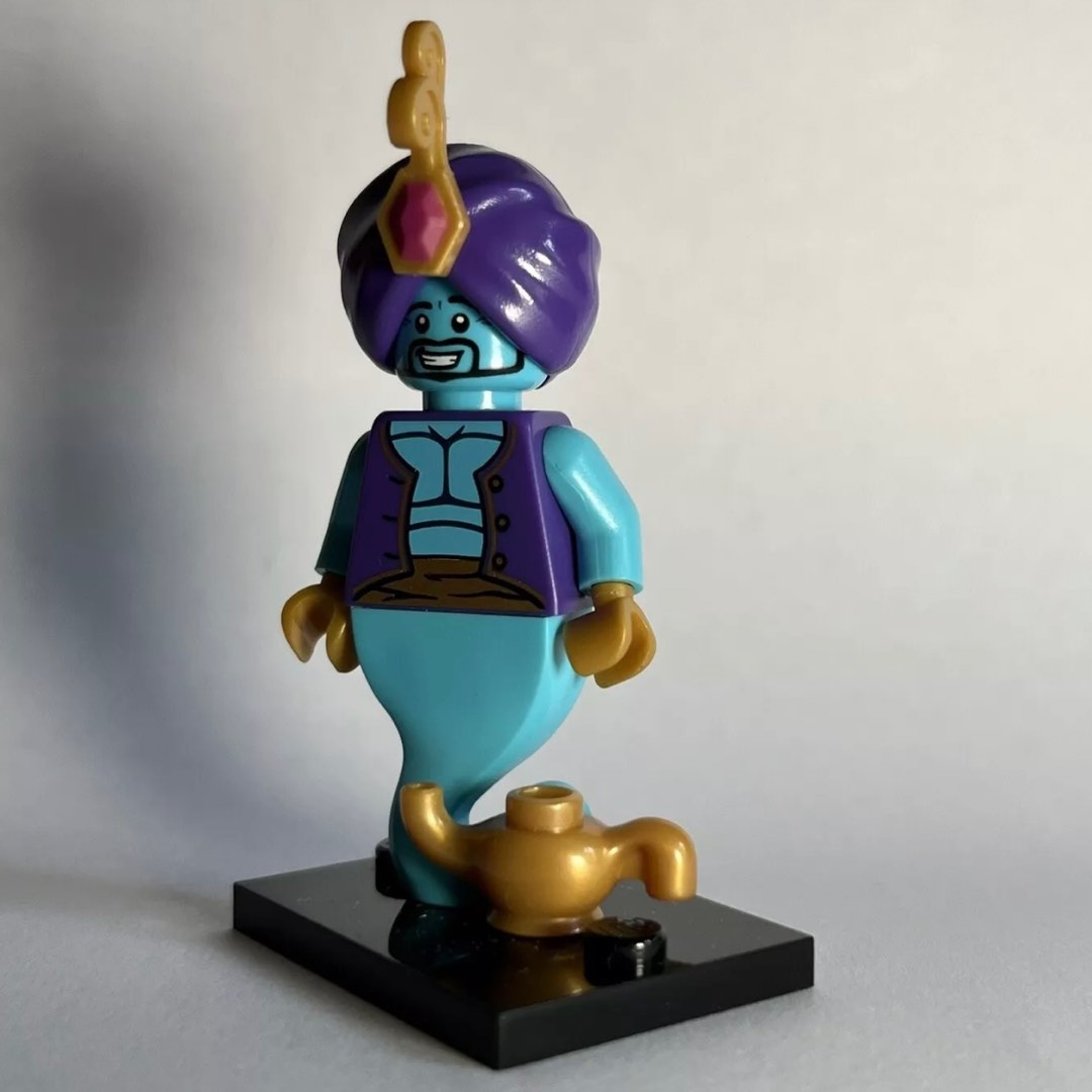 Lego 8827 Series 6 Minifigs Genie 絕版 盲包 精靈 連底板 說明書 包裝袋 (全新開袋確認), 興趣及遊戲 ...