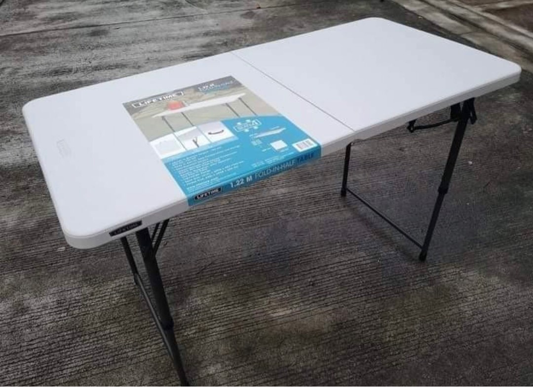Lifetime 4ft.table, Furniture & Home Living, Furniture, Tables & Sets ...