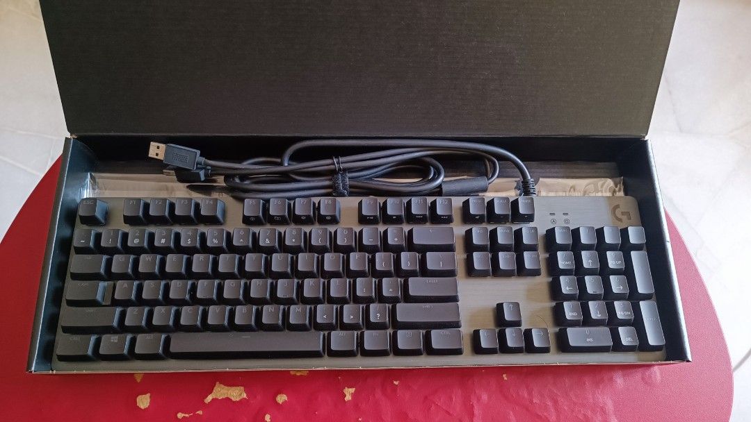 Logitech G512 Carbon Mechanical Gaming Keyboard, Brown Switch ...