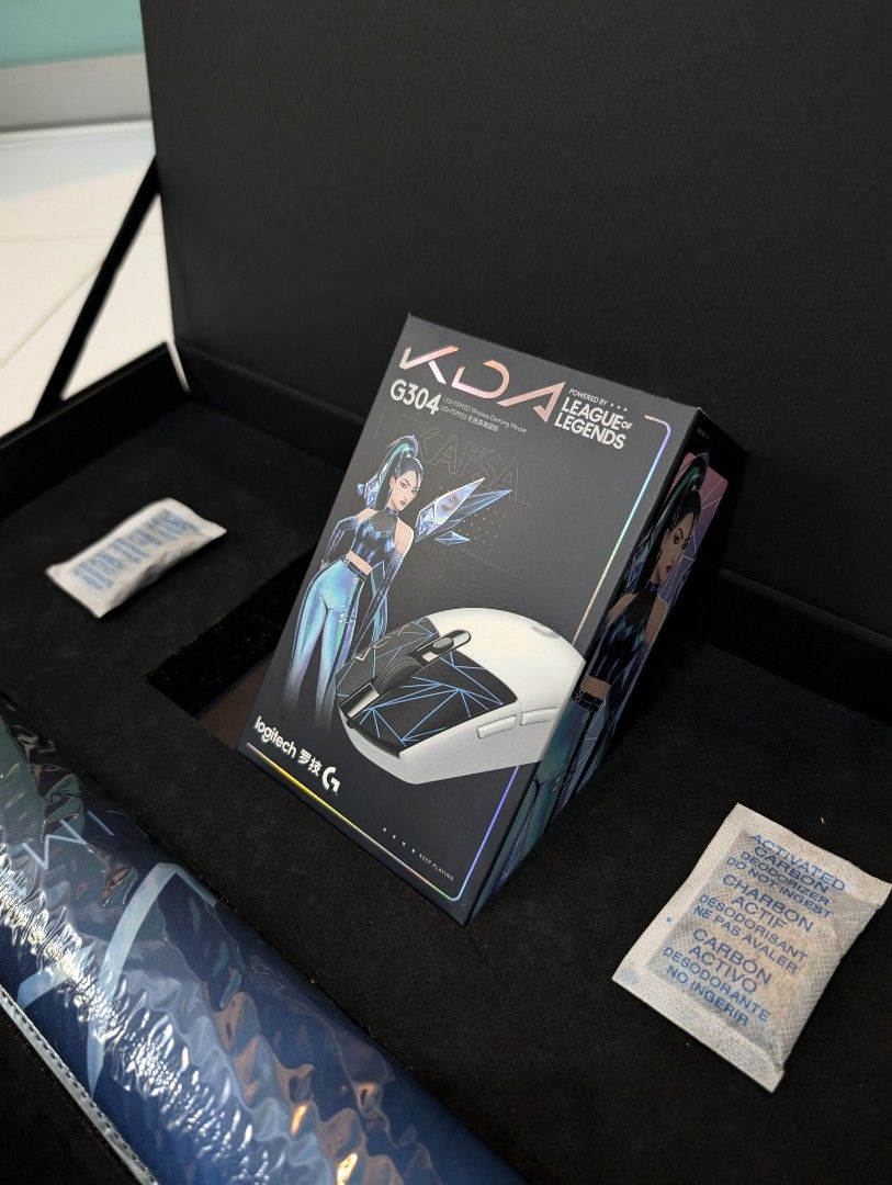 KDA x Logitech G304 wireless gaming mouse, Computers & Tech, Parts & Accessories, Mouse ...