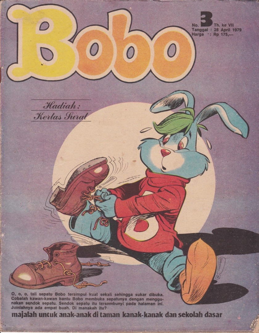 Majalah Jadul BOBO Ediri 28 April 1979, Buku & Alat Tulis, Majalah & Lainnya di Carousell
