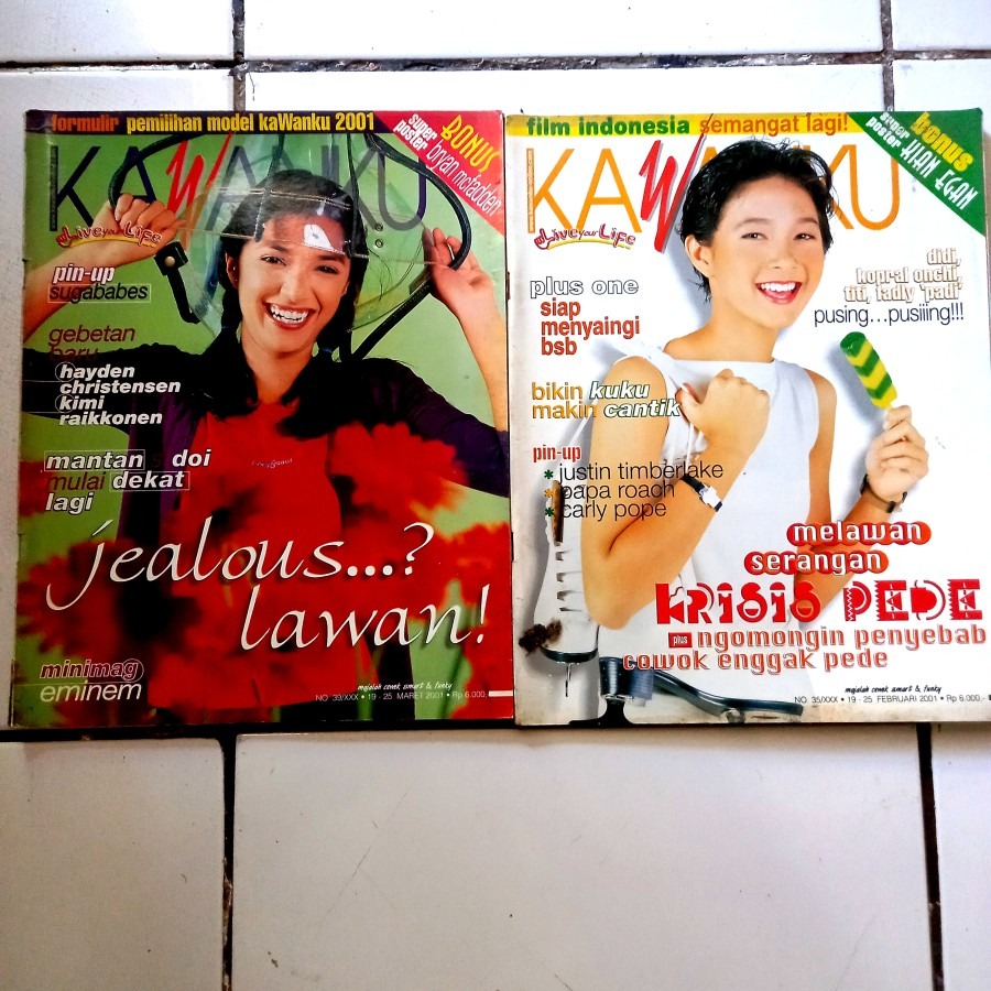 Majalah remaja Kawanku - jadul thn 2000 an, Buku & Alat Tulis, Majalah & Lainnya di Carousell