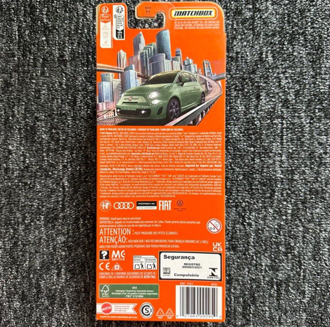 MATCHBOX AUTOBAHN EXPRESS V Audi E-Tron Porsche 911 GT3 2019 Fiat 500 ...