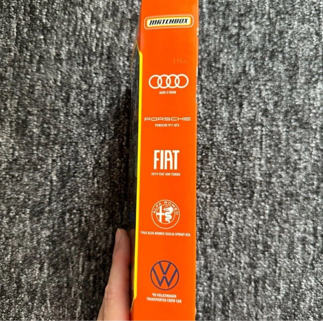 MATCHBOX AUTOBAHN EXPRESS V Audi E-Tron Porsche 911 GT3 2019 Fiat 500 ...